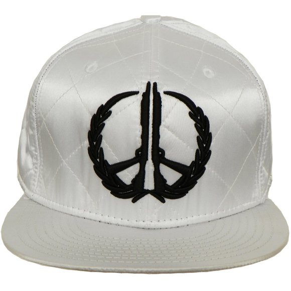 Hippy Thug | Accessories | White Quilted Nylon Hippy Thug Peace Guns ...